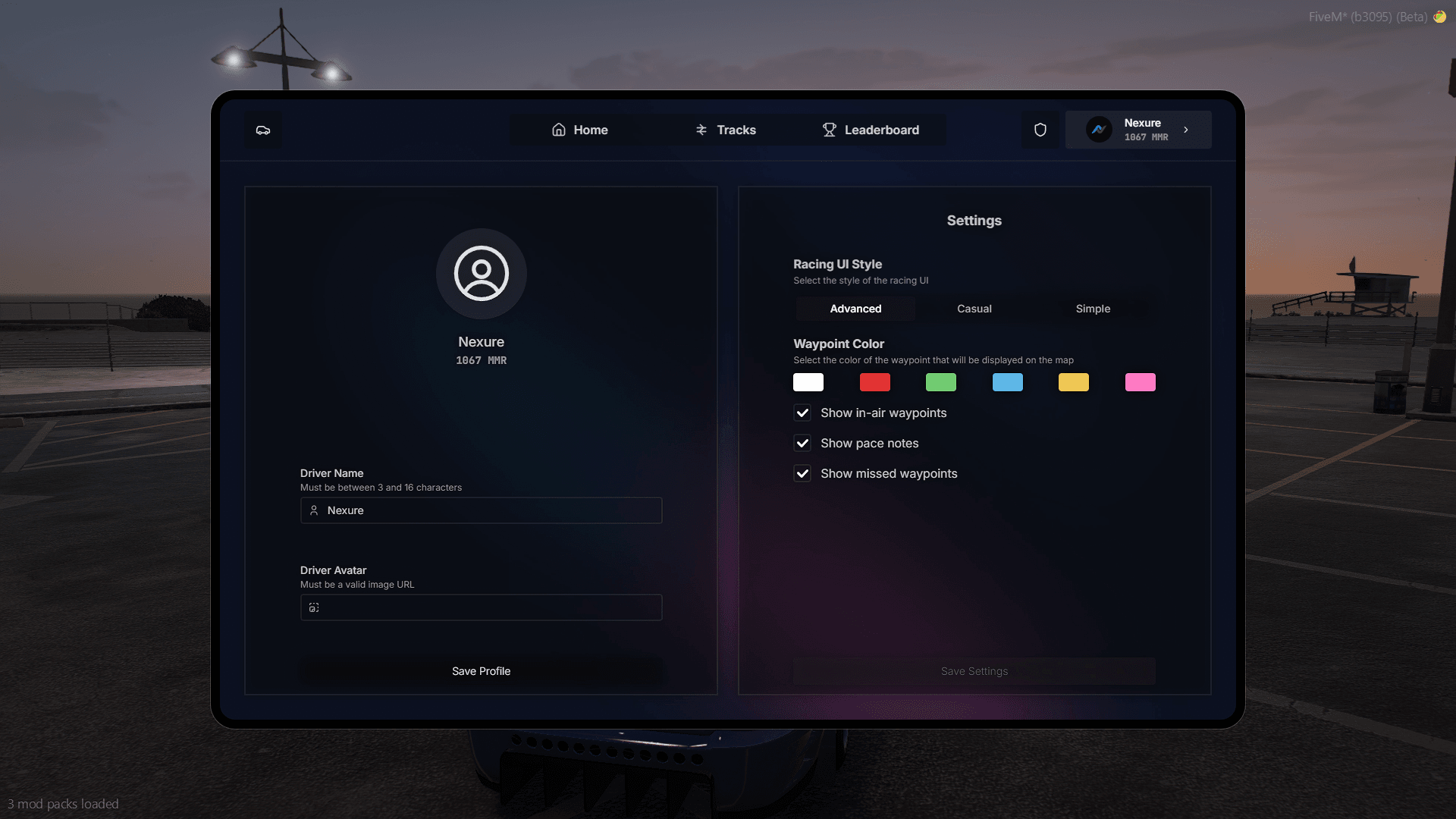 Nexure | #1 FiveM Racing Script - Advanced Racing System for GTA V ...
