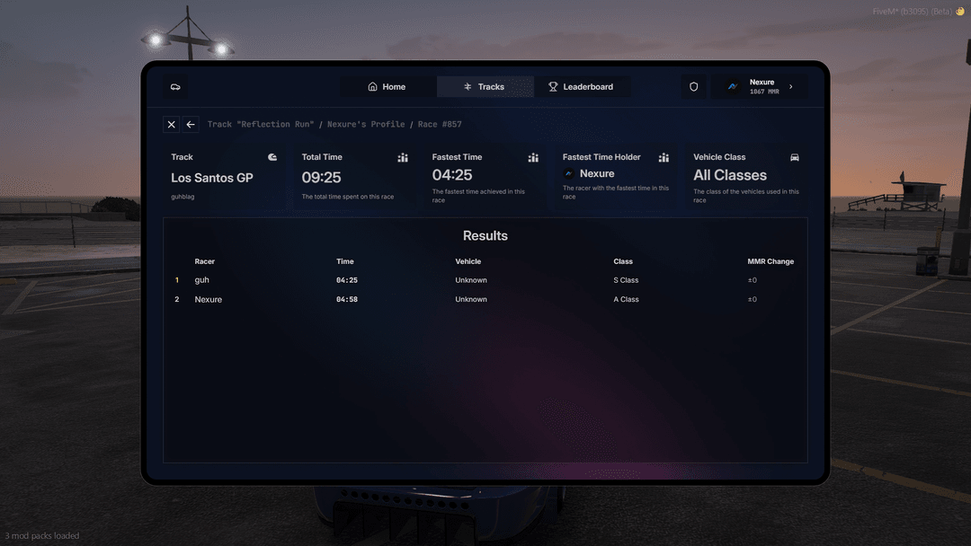 Nexure | #1 FiveM Racing Script - Advanced Racing System for GTA V ...