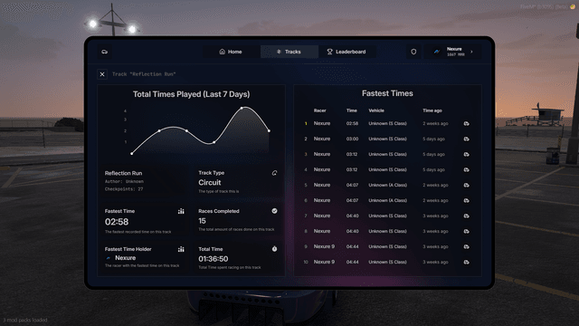 Nexure | #1 FiveM Racing Script - Advanced Racing System for GTA V ...