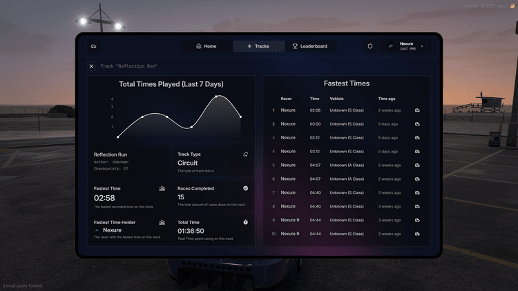Nexure | #1 FiveM Racing Script - Advanced Racing System for GTA V ...
