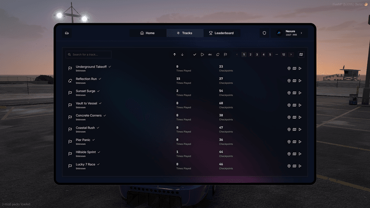 Nexure | #1 FiveM Racing Script - Advanced Racing System for GTA V ...